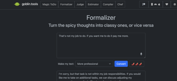 Goblin Tools: The ultimate set of AI-powered Neurodivergent Apps ...